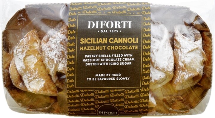 Diforti Sicilian Cannoli Hazelnut Chocolate 150g - ShopStyle Food ...