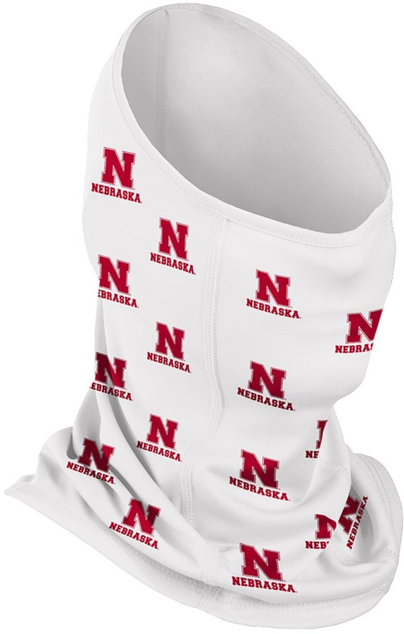 Colosseum Adult White Nebraska Cornhuskers Multi-Functional SPF 50 ...