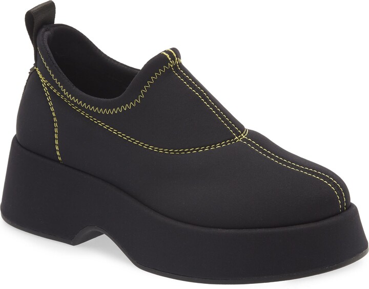 Ganni Retro Platform Slip-On Shoe - ShopStyle Loafers