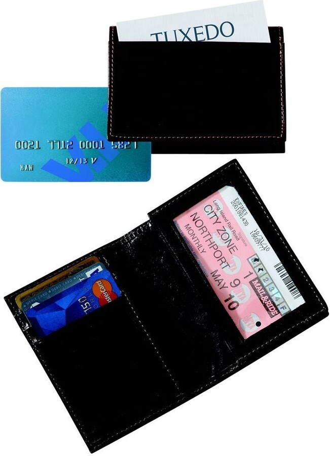 Black Expanding Card Case, 4" L - 4" x 3" - ShopStyle Home Office ...