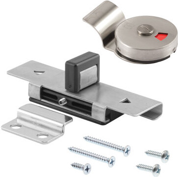 PrimeLine Slide Indicator Latch with Keeper and Pull, 1-3/8 in ...