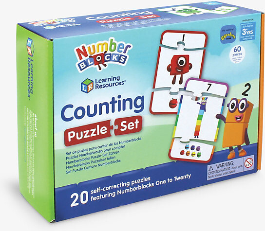 Numberblocks White/green Kids Counting Jigsaw Puzzle Set - ShopStyle