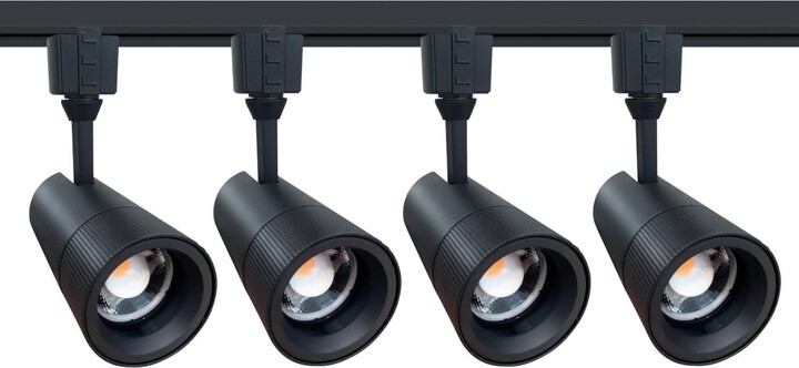 Pro Track Dimal 4-Head Led Ceiling Track Light Fixture Kit Floating ...