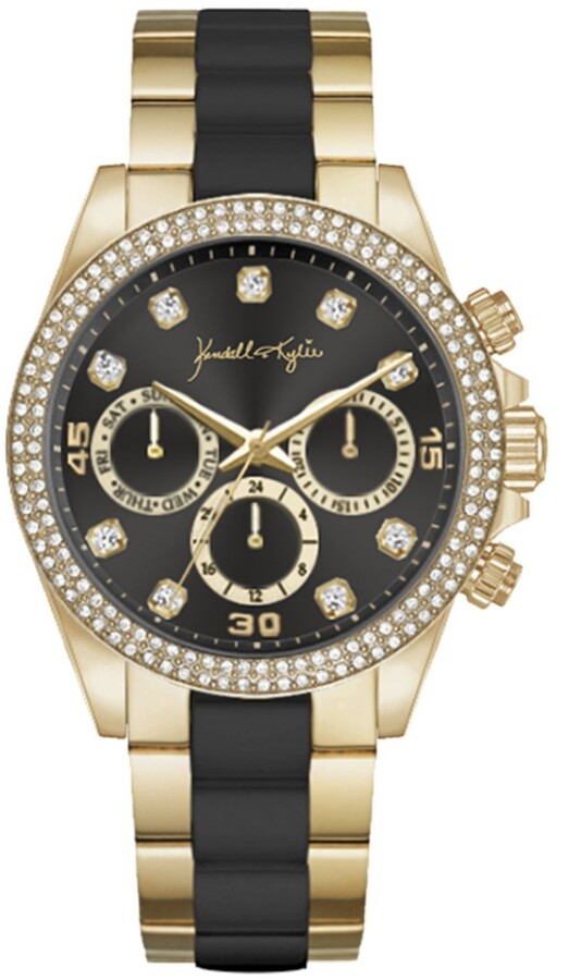 KENDALL + KYLIE Women's Gold-Tone and Ivory Triple Link Mock ...