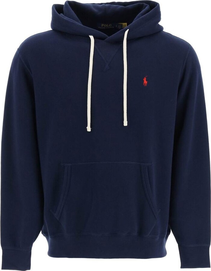 Polo Ralph Lauren logo embroidery sweatshirt - ShopStyle