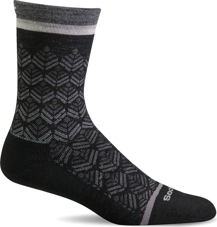 Sockwell Bunion Crew Sock - Women's Black Medium/Large - ShopStyle