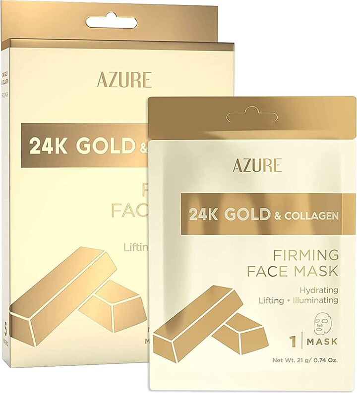 AZURE 24K Gold Collagen Face Mask - ShopStyle