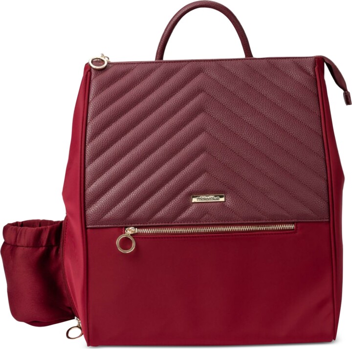 MinkeeBlue Convertible Organizational Amber Backpack With Lunch Bag ...