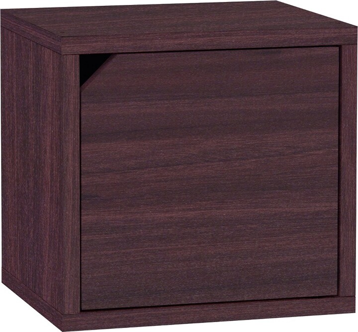 Way Basics Eco Stackable Connect Door Cube Modular Cubby Organizer ...