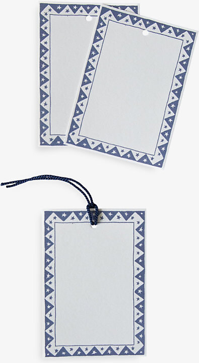 Heather Evelyn Star Border Gift Tags Pack of Eight 10cm - ShopStyle