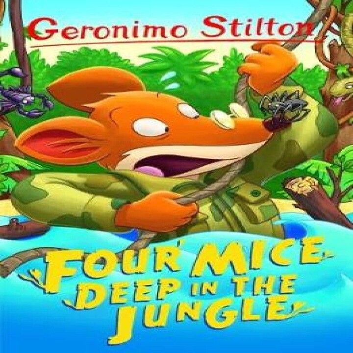 Geronimo Stilton Four Mice Deep in the Jungle Book - ShopStyle