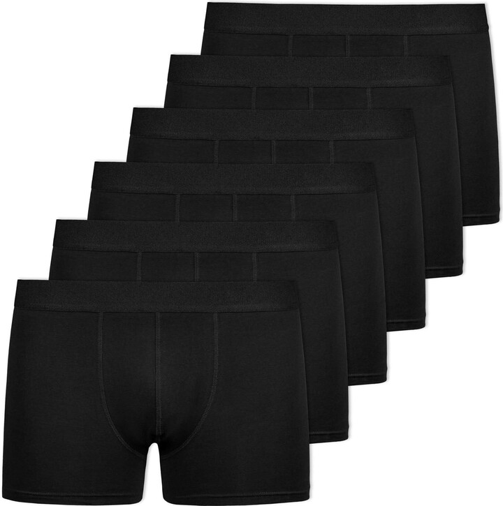 Snocks 6x Unbranded Mens Boxer Shorts Multipack - Comfortable Boxer ...
