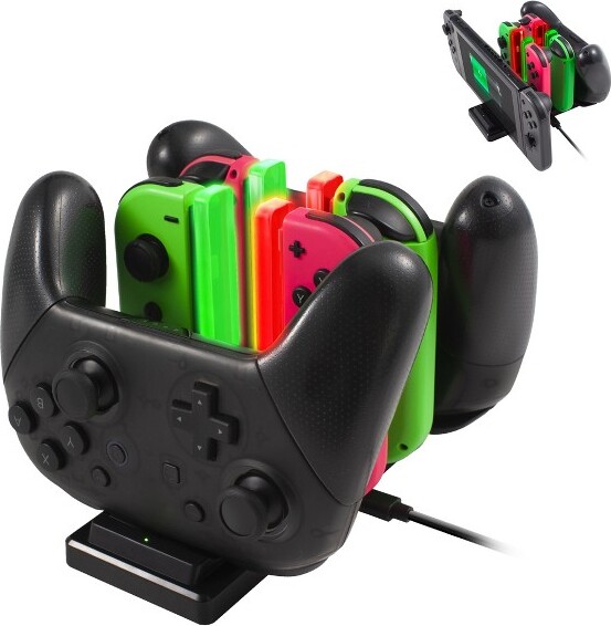 Insten Charger for Nintendo Switch & OLED Model Joycon and Pro ...