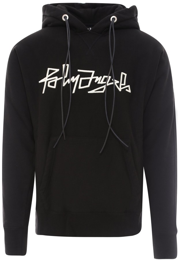 Palm Angels Script Logo Hoodie - ShopStyle