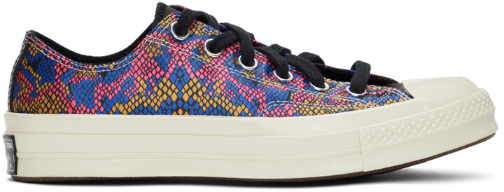 Converse Blue & Pink Digital Daze Chuck 70 Sneakers - ShopStyle