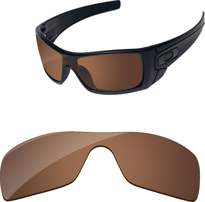 PapaViva Replacement Lenses for Oakley Batwolf OO9101 Copper Brown ...