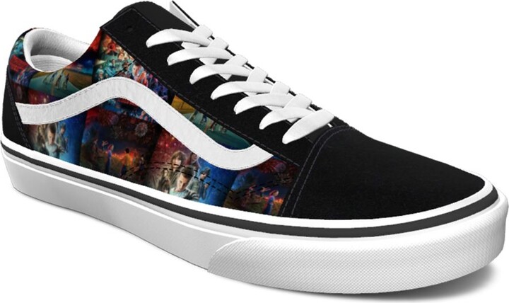 Vans X Stranger Things Customs Poster Art Old Skool - ShopStyle ...