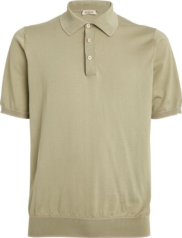 Fioroni Cashmere Cotton Polo Shirt - ShopStyle