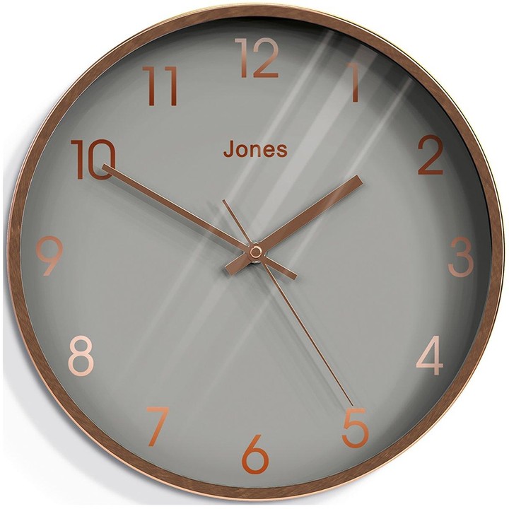 Jones Clocks Fame Copper Wall Clock - ShopStyle