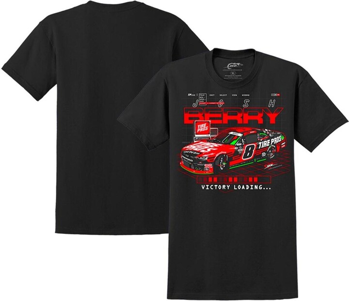 Men's Jr Motorsports Official Team Apparel Black Josh Berry Tire Pros 1 ...