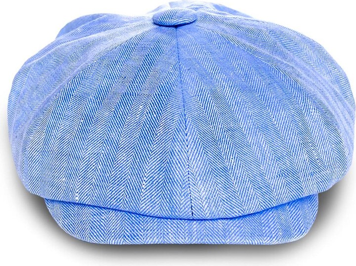 Mister Miller - Master Hatter Rileys Skies Bakerboy Hat In Blue ...