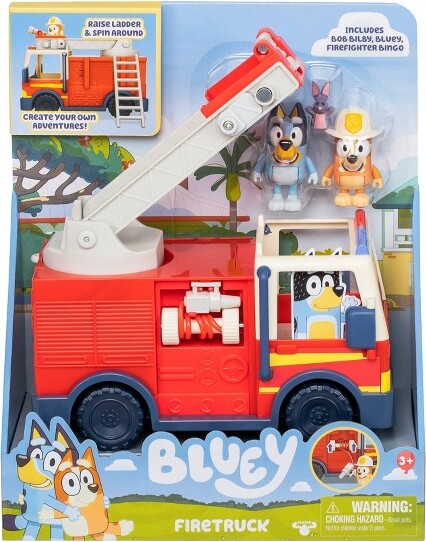 Bluey Fire Truck - ShopStyle Children's Dolls