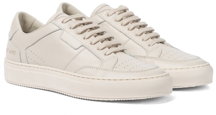 Common Projects Zeus Prototype leather sneakers - ShopStyle
