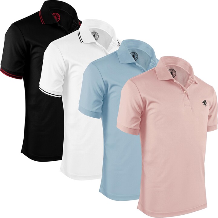 Albert Morris Men's Performance Polo Shirt – Moisture-Wicking - ShopStyle