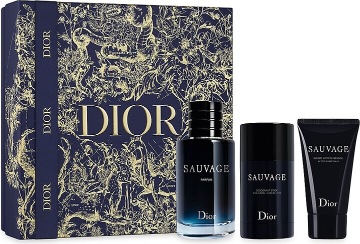 Christian Dior Sauvage Cologne 3-Piece Gift Set - ShopStyle Fragrances