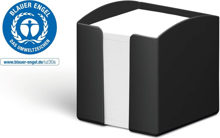 Durable ECO Recycled Plastic Note Box - Includes 800 Sheets - 93 x 93mm ...