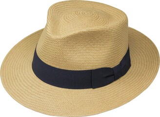 Borges & Scott Natural with Brown Ribbon - Sundowner Panama Hat - XXL ...