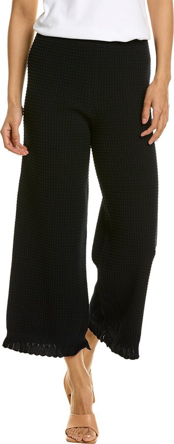 Theory Lace-Trim Pant - ShopStyle