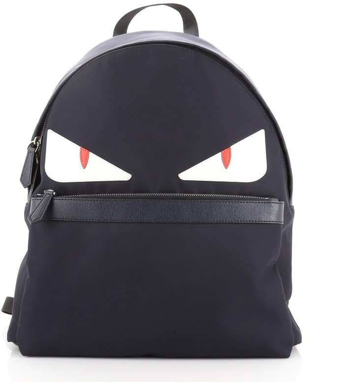 Fendi Monster Backpack Nylon Large - ShopStyle