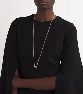 Suzanne Kalan 18K White Gold Fireworks Diamond Tennis Necklace - ShopStyle