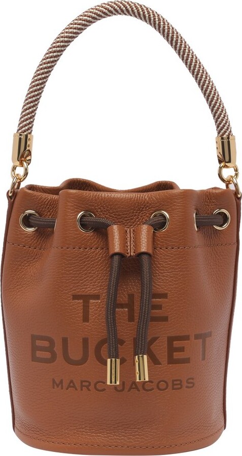 Marc Jacobs Logo Embossed Bucket Bag - ShopStyle