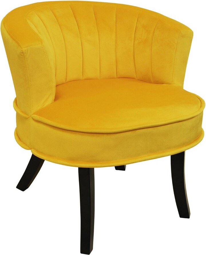 Watsons 'Clamy' - Designer Curved Shell Back 'Accent' Occasional Chair ...