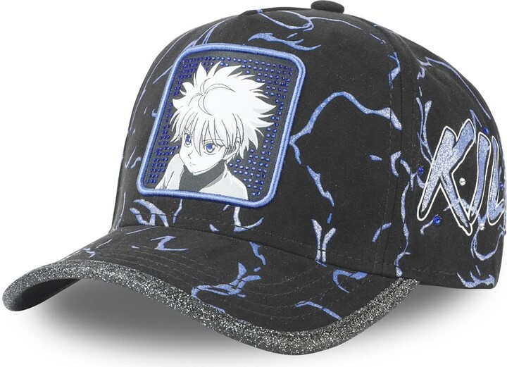 Capslab Killua Zoldyck Hunter x Hunter Black Strapback Cap - One-Size - ShopStyle Hats