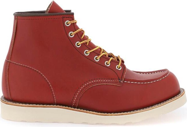 Red Wing Shoes Classic Moc Ankle Boots - ShopStyle
