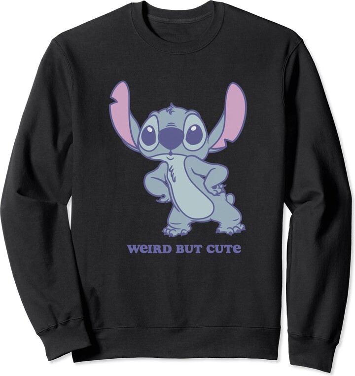Disney Lilo & Stitch Weird But Cute Pastel Stitch Portrait Sweatshirt ...