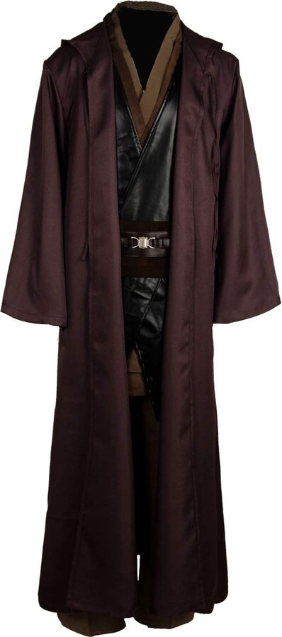 ClSSTEV Tunic Costume Jedi Cosplay Costume Mens Halloween Anakin ...
