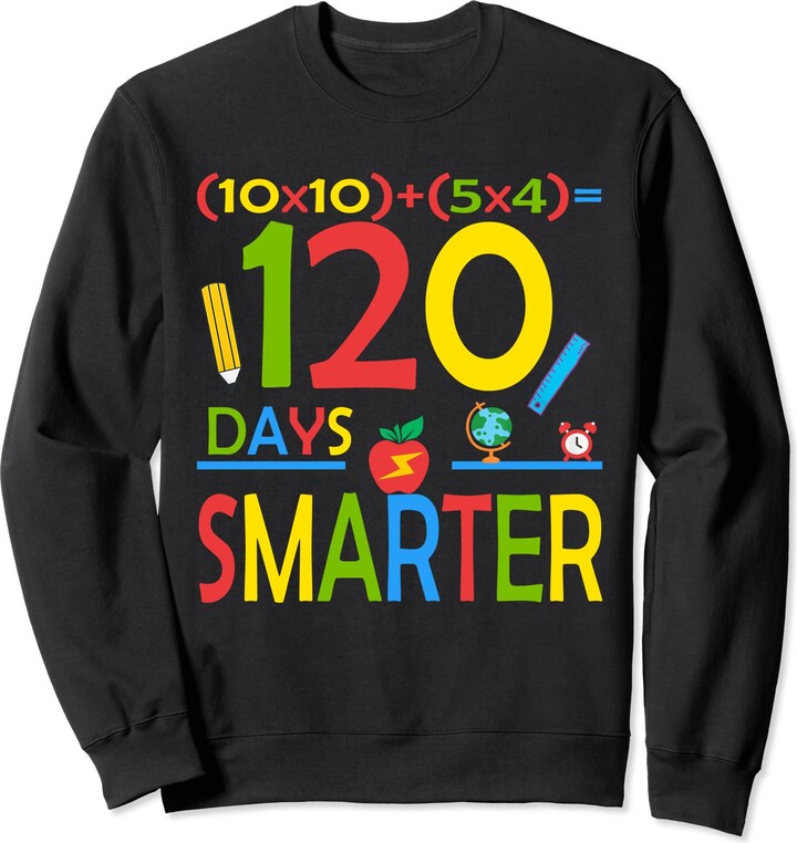 120 Days of School Teachers Students Kids 120 Days Smarter Funny Math ...