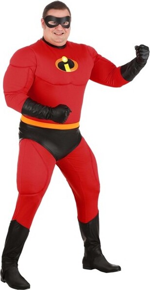 HalloweenCostumes.com 3X Men Disney The Incredibles Plus Size Deluxe Mr ...