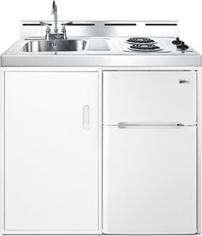 Summit Appliance All-In-One Combo Kitchens 2.92 cu. ft. Freestanding ...