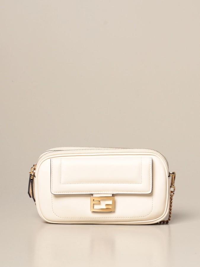 Fendi Baguette Bag Mini Camera Bag In Leather - ShopStyle