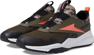 Reebok Kids XT Sprinter Slip (Little Kid/Big Kid) (Army Green/Core ...