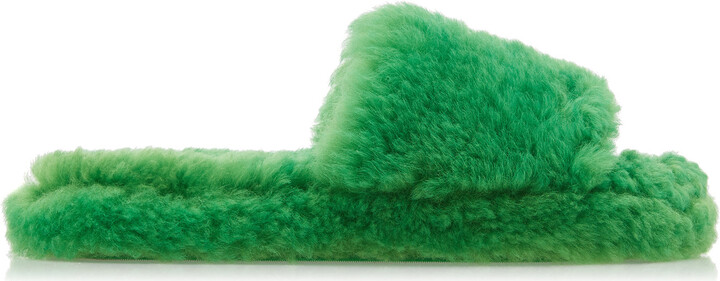 Bottega Veneta Teddy Resort Slides - ShopStyle