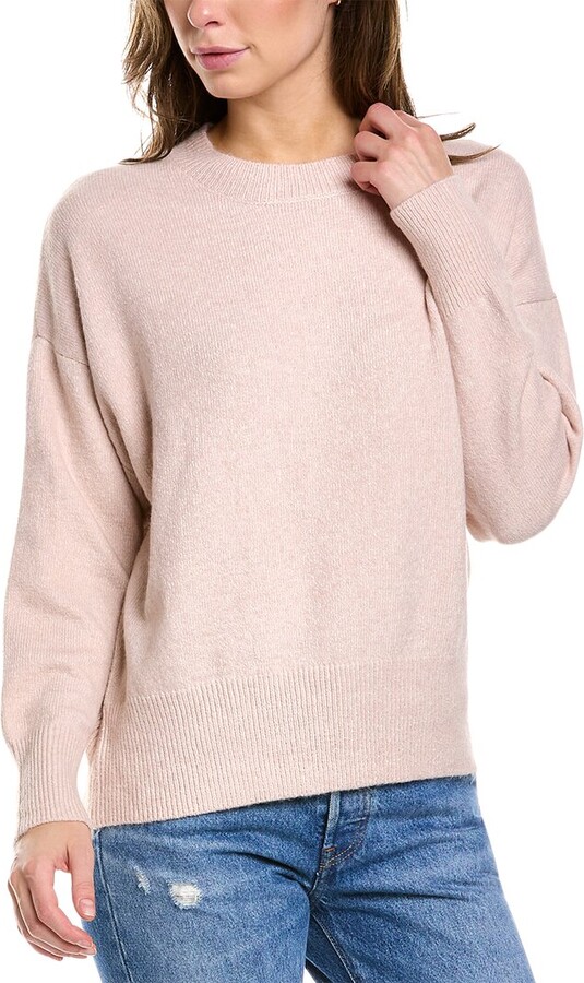 Joan Vass Dropped-Shoulder Sweater - ShopStyle