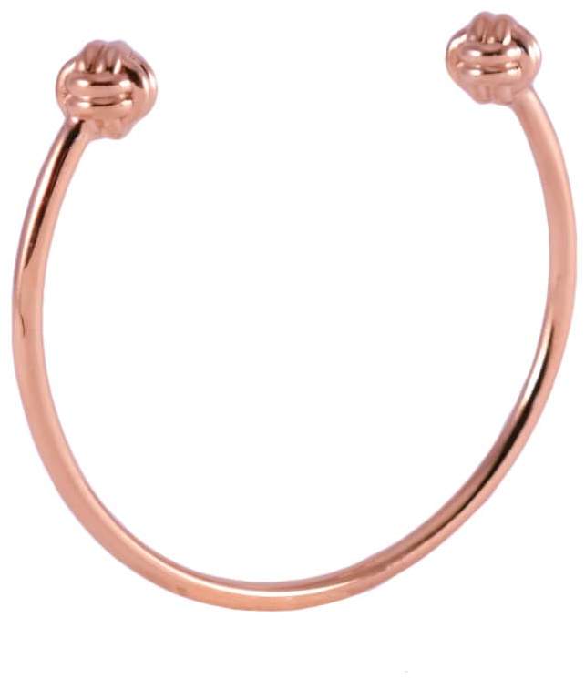 Marie June Jewelry Monkey Paw Knot Rose Gold Bangle - ShopStyle Bracelets