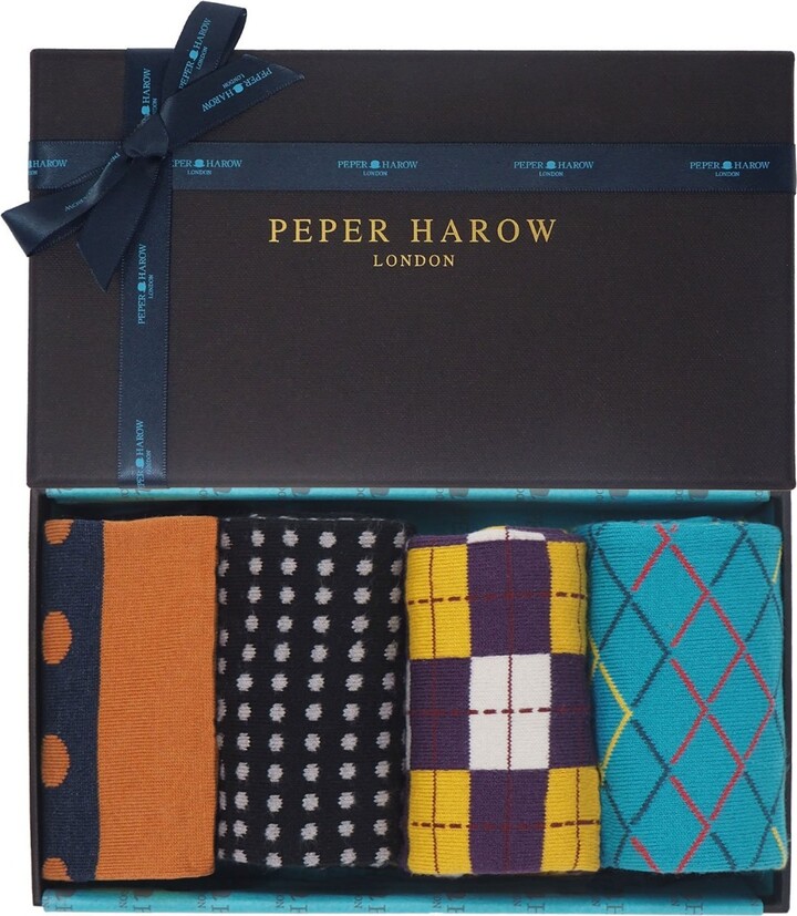 Peper Harow - Made in England - Sleek Men's Gift Box - ShopStyle Socks