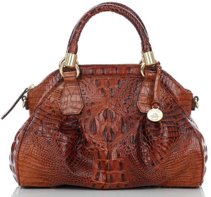 Brahmin Lisa Dome Satchel Bag - ShopStyle